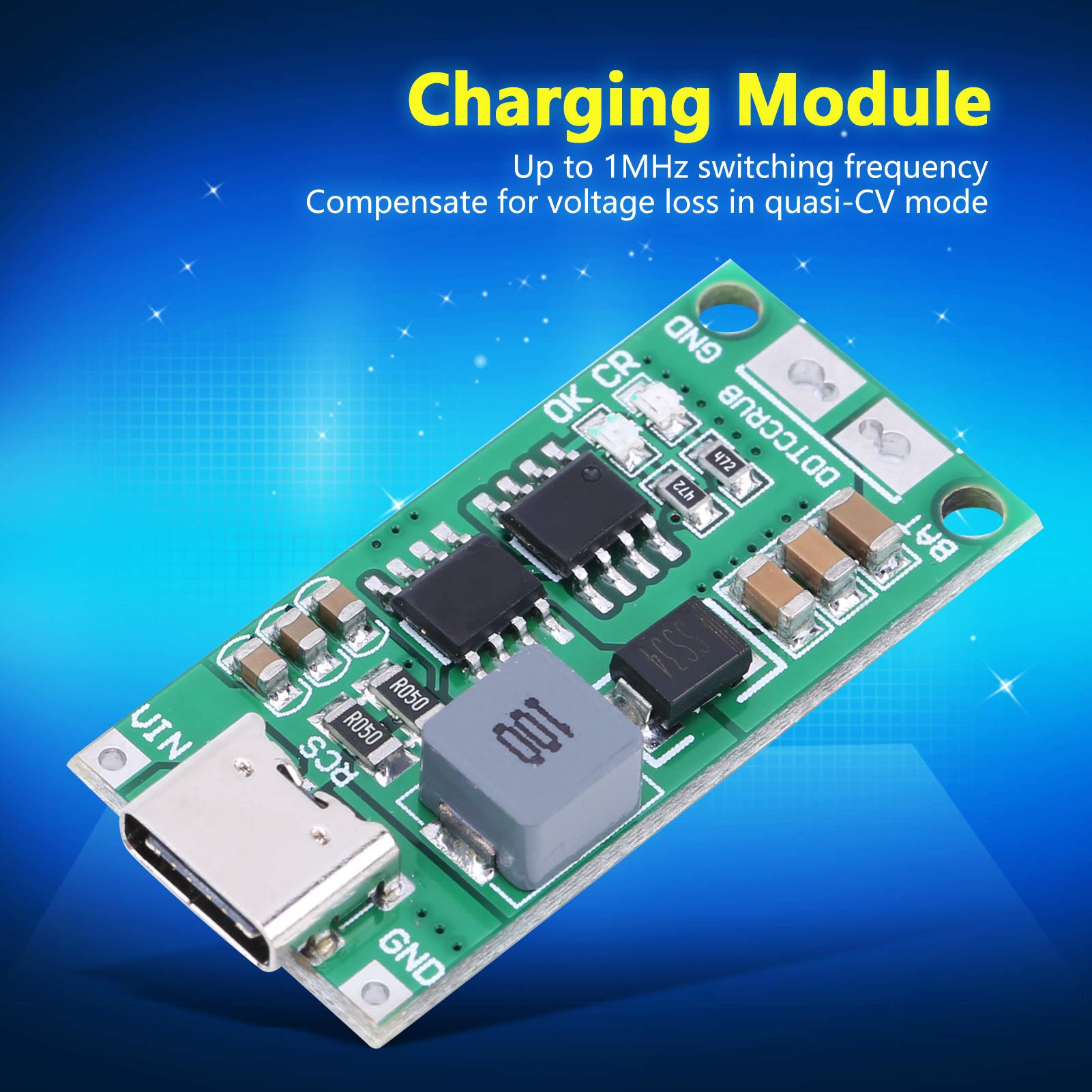 Walfront DDTCCRUB Li ion Battery Charger Module 3S4A Boost Charging ...