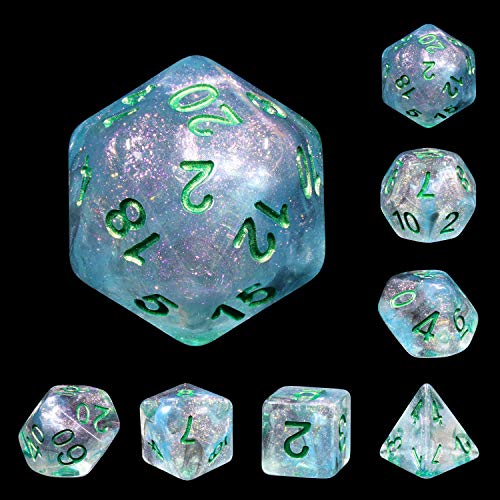 DND Polyhedral Dice RPG Dice for Dungeons and Dragons,Pathfinder,MTG,D ...
