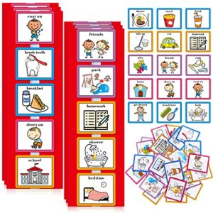 35 Pieces Visual Schedule Cards Routine Cards Home Chore Chart Routine ...