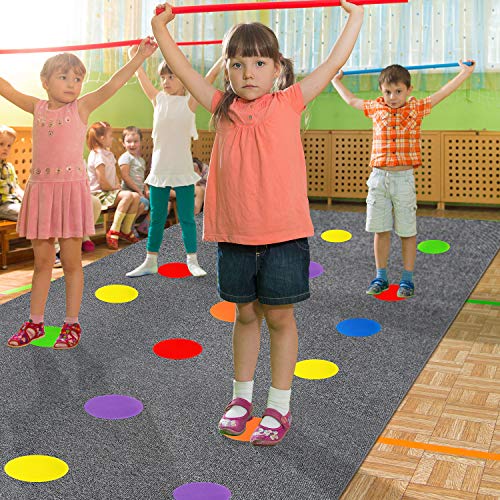 IKAYAS 110 Pcs Carpet Spots for Classroom & Activities