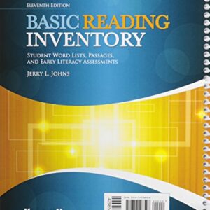 Basic Reading Inventory – Early Literacy Assessments