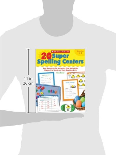 20 Super Spelling Centers: Engaging K-2 Activities!