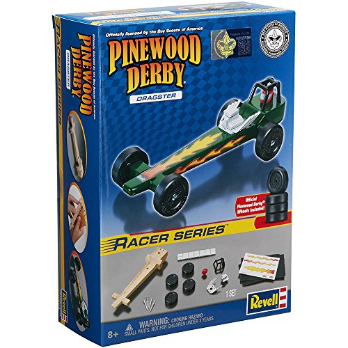 Revell Dragster Kit: Supercharged Pinewood Derby Racer