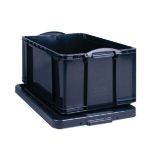 Really Useful 64L Recycled Plastic Storage Box Black 64Black R — 🛍️ The ...