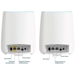 NETGEAR Orbi Mesh WiFi System: 7,500 sq ft Coverage | 3Gbps