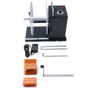 U.S. Solid Automatic Label Rewinder Machine, 1"/1.5"/3" Core Holder ...