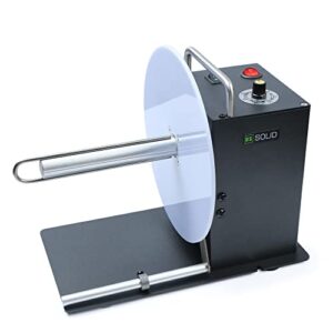 U.S. Solid Automatic Label Rewinder Machine, 1"/1.5"/3" Core Holder ...