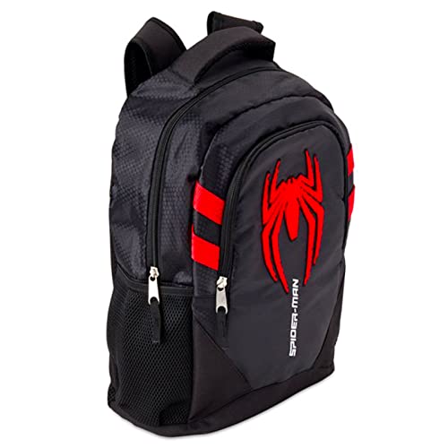 Fast Forward Spider-Man Backpack for Men Bundle - 18'' Marvel Spider ...