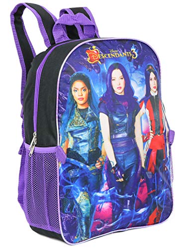 Descendants Girl's 16" Backpack Set w/ Detachable Lunch Box