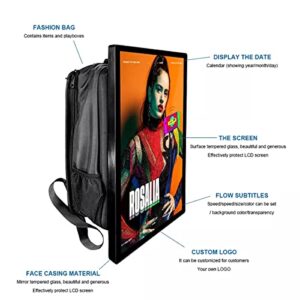 21.5" LCD Backpack: Portable Digital Video Billboard