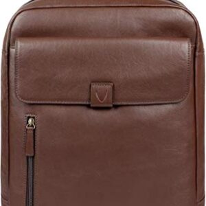 Hidesign Aiden Large Multi-functional Leather 17 Inch Laptop Backpack ...