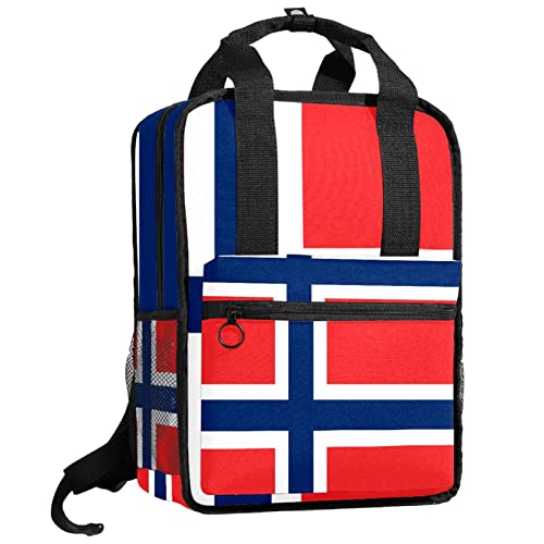 Travel Backpack,Carry On Backpack,flag of Norway,Hiking Backpack ...