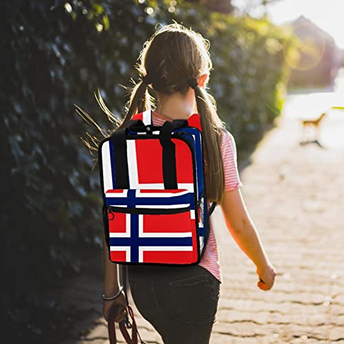 Travel Backpack,Carry On Backpack,flag of Norway,Hiking Backpack ...