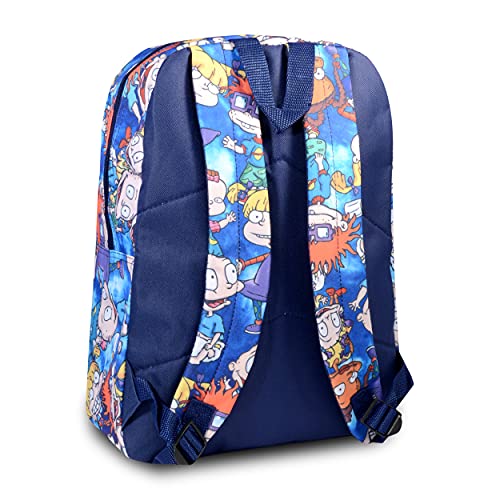 Rugrats Kids School Backpack Bundle + Stickers | 16 Inch Bag