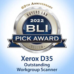 Xerox D35 Scanner: Speed Up Scanning with 45 PPM ADF