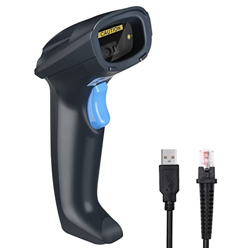OBZ 2D Barcode Scanner for Computers, USB Wired 1D 2D QR Code Scanner ...
