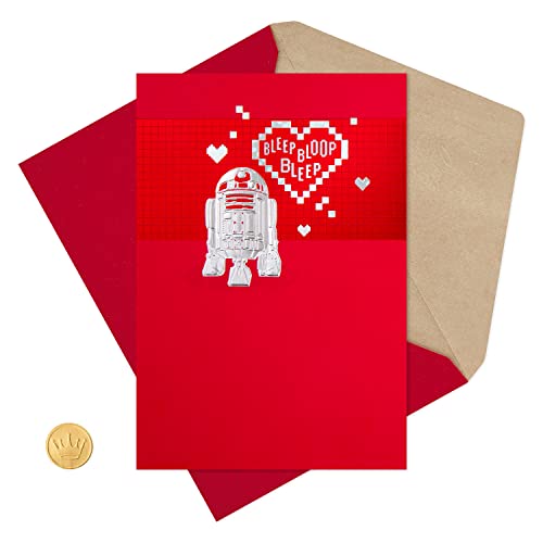 Hallmark Valentine's Day Card (Star Wars R2-D2 and Hearts) — 🛍️ The ...