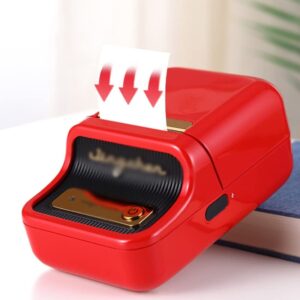 SLNFXC Thermal Mini Label Printer Labeler Shop Price Sticker Machine ...