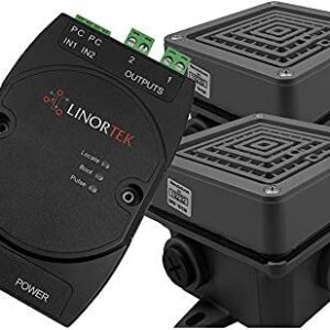 Linortek Netbell-2-2Buz TCP/IP Network Break Buzzer System with Two 4 ...