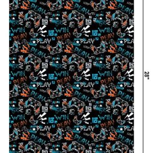 Titiweet Gaming Wrapping Paper - Birthday Wrapping Paper for Boys, 12 ...