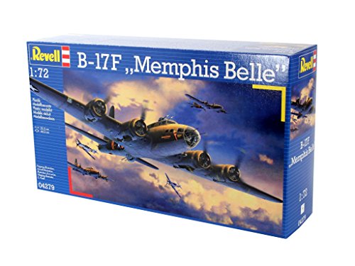 Revell B-17F Memphis Belle Model Kit - Build History!