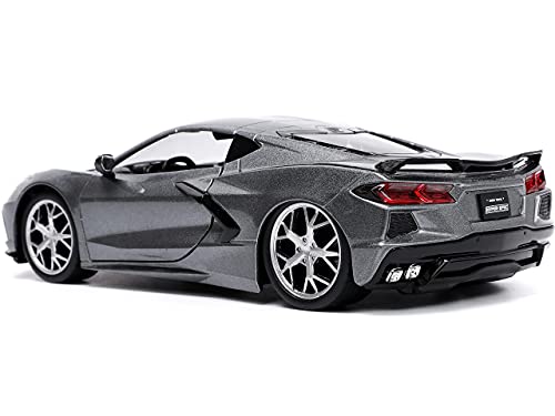 2020 Chevy Corvette Stingray C8 Dark Gray Metallic Hyper-Spec Series 1/ ...