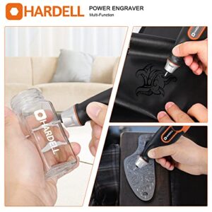 24W Engraver Pen,HARDELL 5 Speed Etching Tool with Letter/Number ...