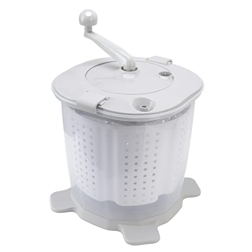 Manual Washing Machine, Non Electric Portable Compact Hand Powered Mini ...