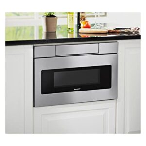 Sharp SMD2470AS Microwave Drawer Oven, 24-Inch 1.2 Cu. Feet, Stainless ...