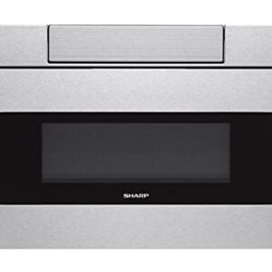 Sharp SMD2470AS Microwave Drawer Oven, 24-Inch 1.2 Cu. Feet, Stainless ...