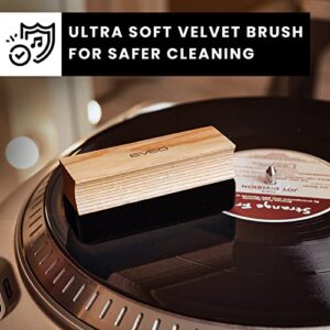 EVEO Premium Vinyl Record Cleaner Kit - Complete 4-in-1 Vinyl Records ...