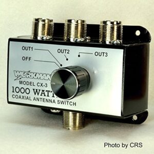 3 Position Coax Antenna Switch 1000 W - CB/Ham Radio - Workman CX3 — 🛍️ ...