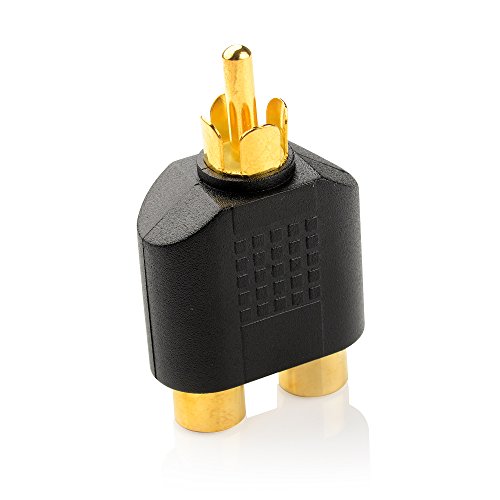 Cable Matters 5-Pack Gold Plated RCA Male to Female Split Adapter — 🛍️ ...