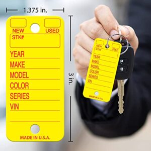 Versa-Tags Poly Key Tags Tear Proof Design Perfect for Car Truck Or RV ...