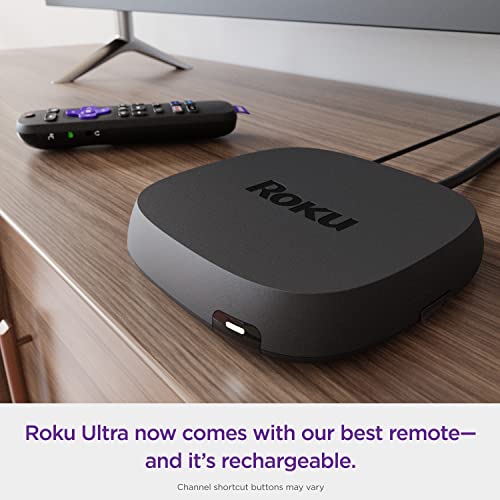 Roku Ultra 2022 4K/HDR/Dolby Vision Streaming Device and Roku Voice ...