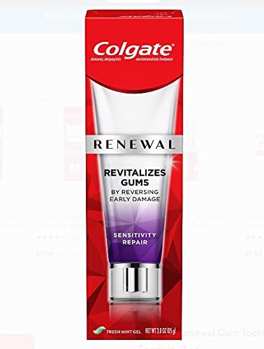 Colgate Renewal Gum Toothpaste, Sensitivity Repair, Fresh Mint Gel ...