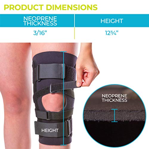 BraceAbility J Patella Knee Brace - Lateral Patellar Stabilizer with ...