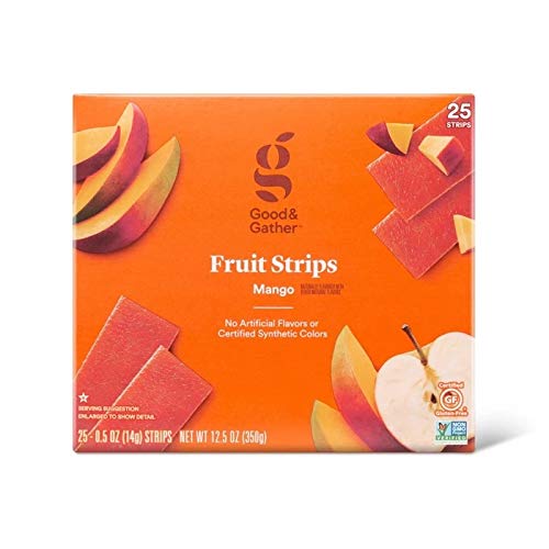 Fruit Strips Mango Fruit Leathers Healthy Snack Made with Real Fruit ...