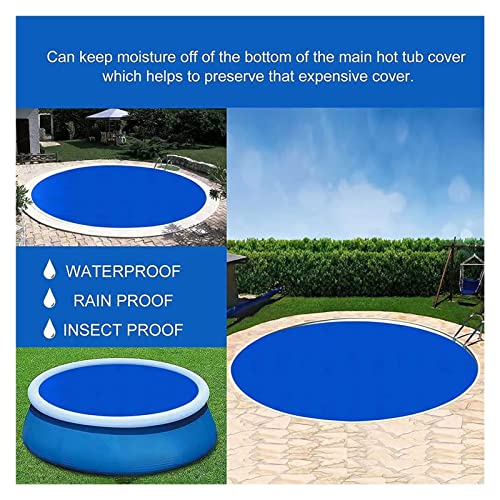 Shop and Save on Pool Cover Tarpaulin Round Size 8-Foot 10-Foot Pool ...