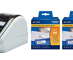 Brother QL-820NWB Label Printer and 2-pack DK1201 Address Labels — 🛍️ ...