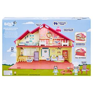 Bluey Mega Bundle Home, BBQ Playset, and 4 Figures | Amazon Exclusive ...