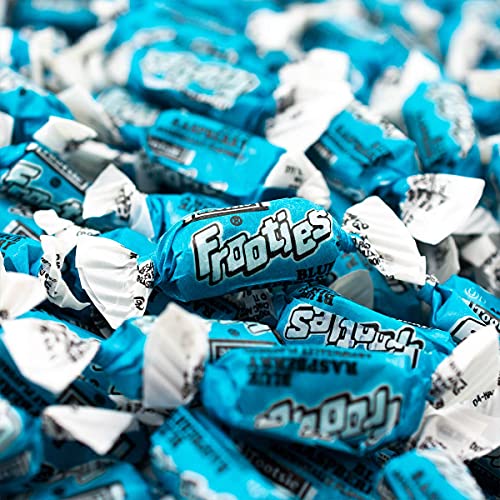 Bulk Blue Raspberry Flavor Tootsie Roll Frooties Chewy American Taffies ...