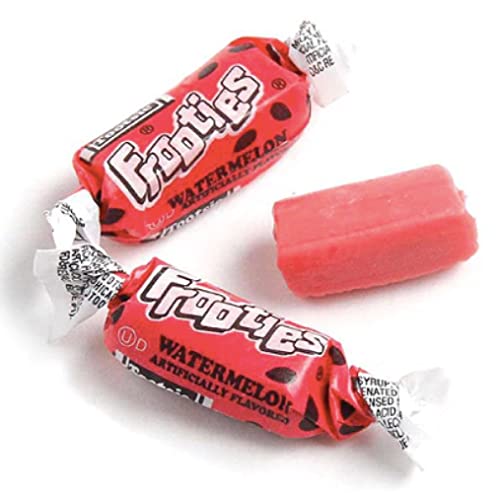Watermelon Frooties Individually Wrapped Bulk Chewy Red Tootsie Roll ...
