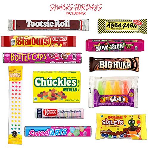Assorted Candy- Vintage Theater Candy- Nostalgic Candy Bulk Pack- Retro ...