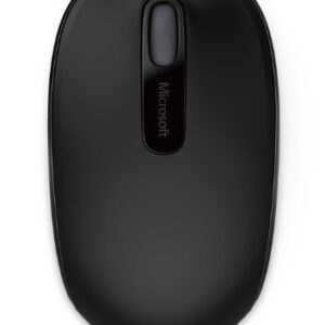 Microsoft Wireless Mobile Mouse 1850 - Black - Comfortable Right/Left ...