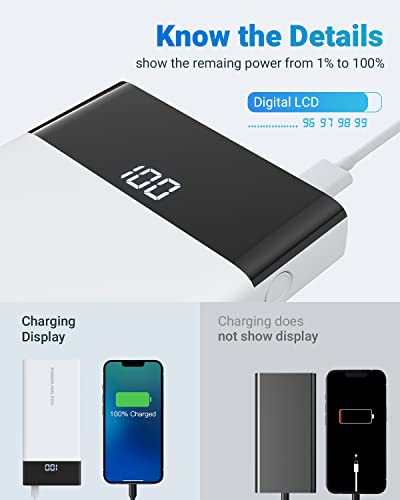 POWERADD PRO Portable Charger 10000mAh PD 20W Fast Charge Power Bank 2 ...