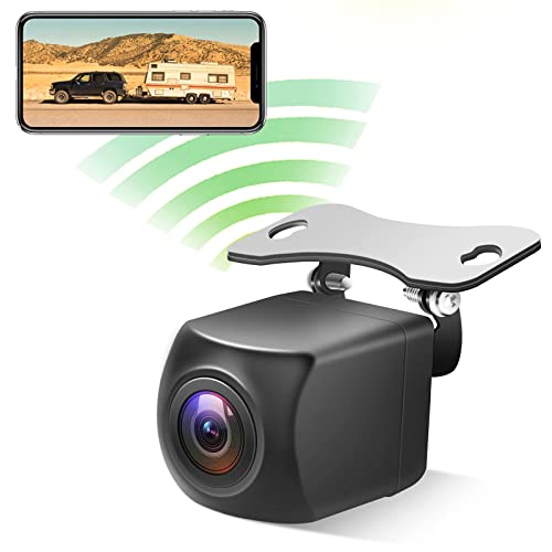 EWAY WiFi Wireless Backup Camera Compatible with iPhone/Android, Rear ...