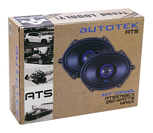(4) AUTOTEK ATS5768CX 5x7"/6x8" 1000 Watt 2-Way Car Audio Coaxial ...