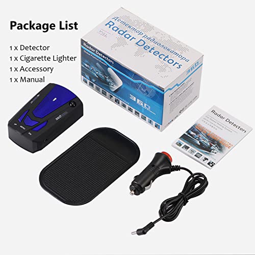 Radar Detector for Cars, Car Electronic Dog Detectors 360 Degree ...