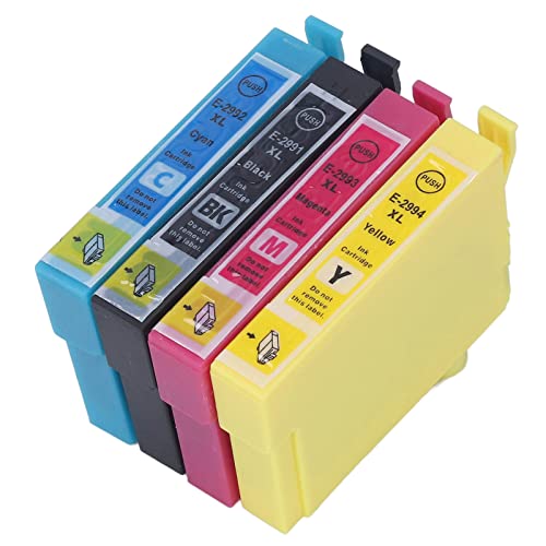 Hilitand 4 Color Ink Cartridges Replacement Inkjet Cartridge Print ...